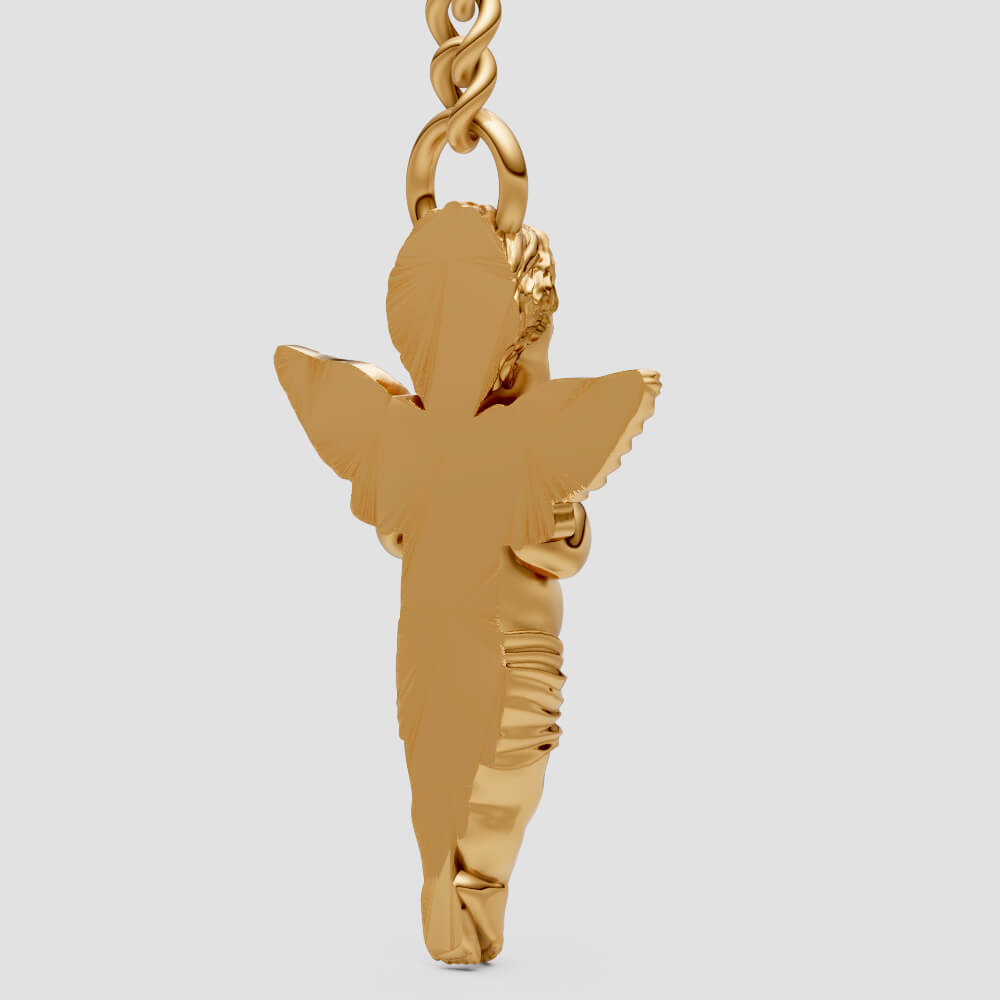 Baby Angel Key Holder - 3D Model by ZaraHM