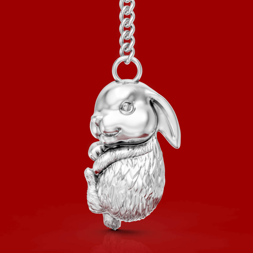 Rabbit Key Holder - 3D Model by ZaraHM