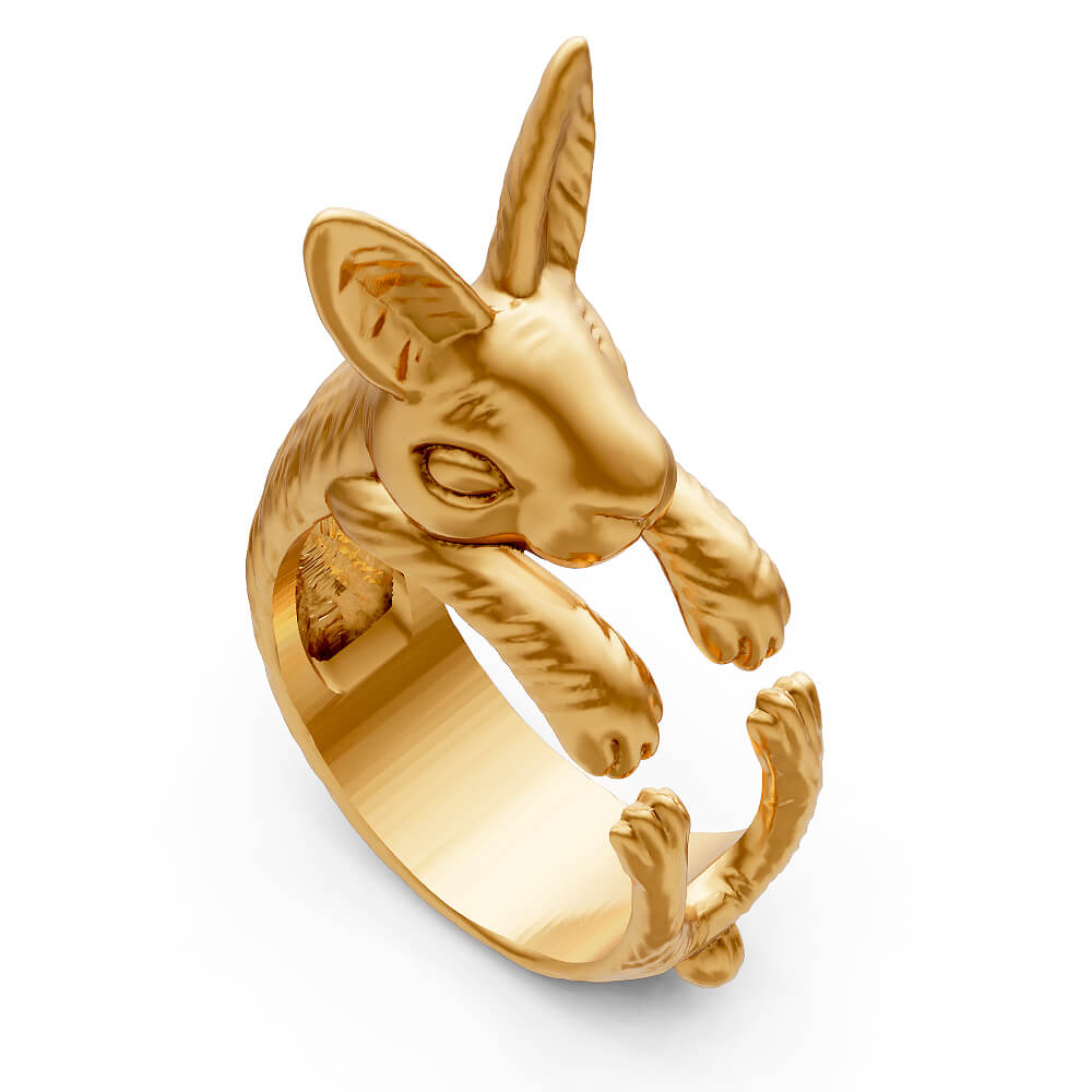 Rabbit Lux Ring - 3D Model by ZaraHM