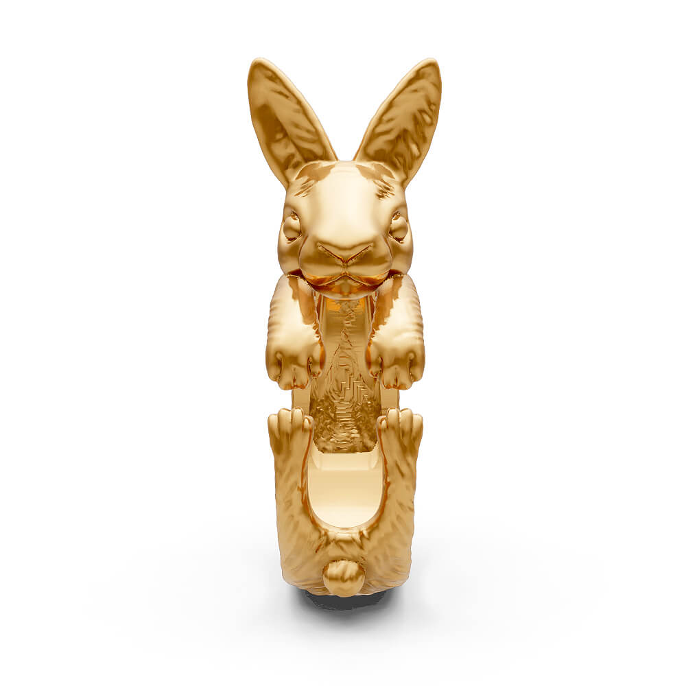 Rabbit Lux Ring - 3D Model by ZaraHM