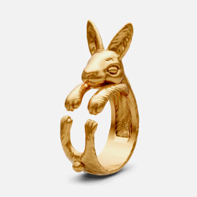 Rabbit Lux Ring - 3D Model by ZaraHM