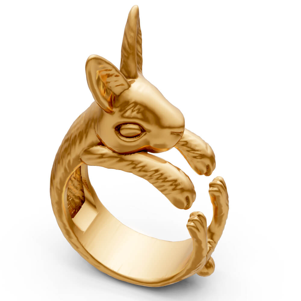 Rabbit lux Ring - 3D Model by ZaraHM