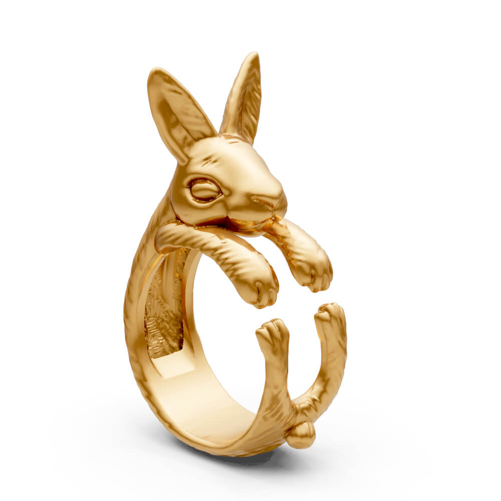 Rabbit lux Ring - 3D Model by ZaraHM