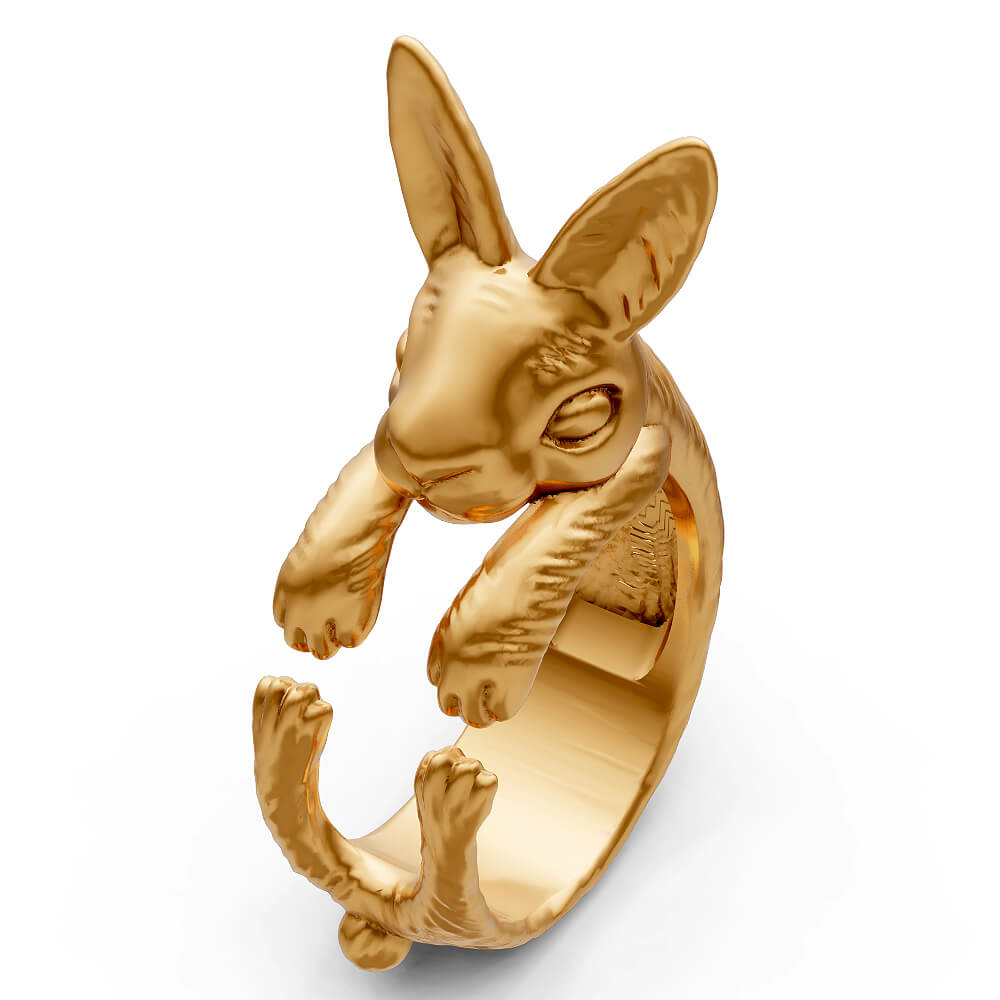 Rabbit lux Ring - 3D Model by ZaraHM