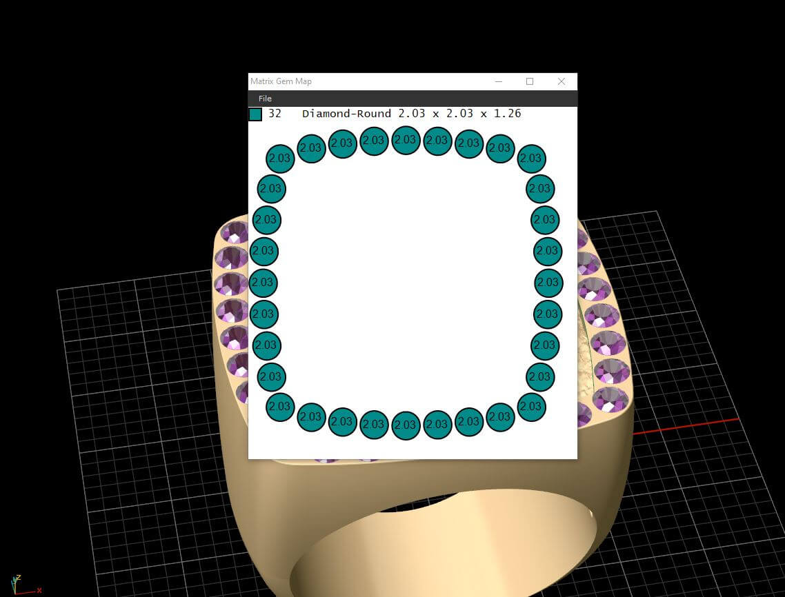 Renaissance Sculpture Greek Face Ring - 3D Model by ZaraHM
