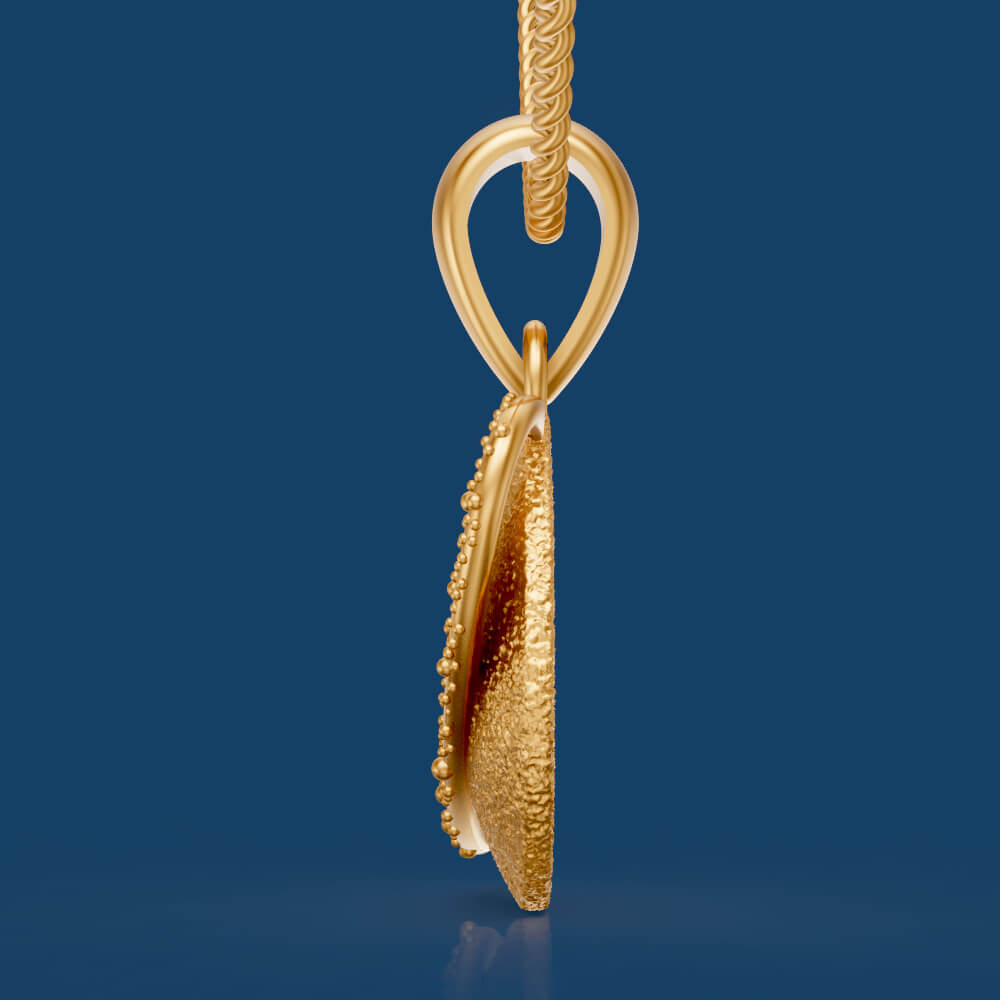 Satern Planet Pendant - 3D Model by ZaraHM