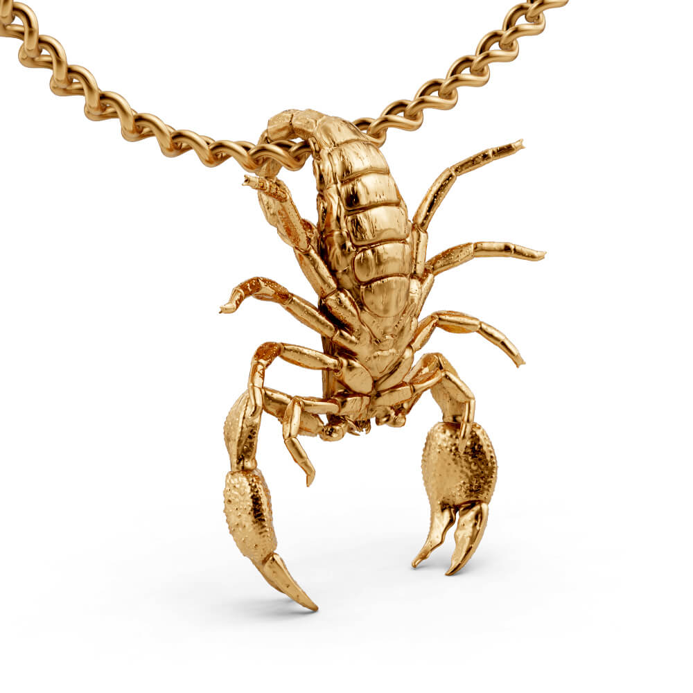 Scorpion Pendant - 3D Model by ZaraHM
