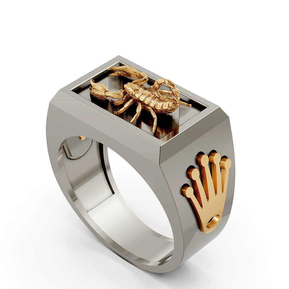 Scorpion Ring - 3D Model by ZaraHM