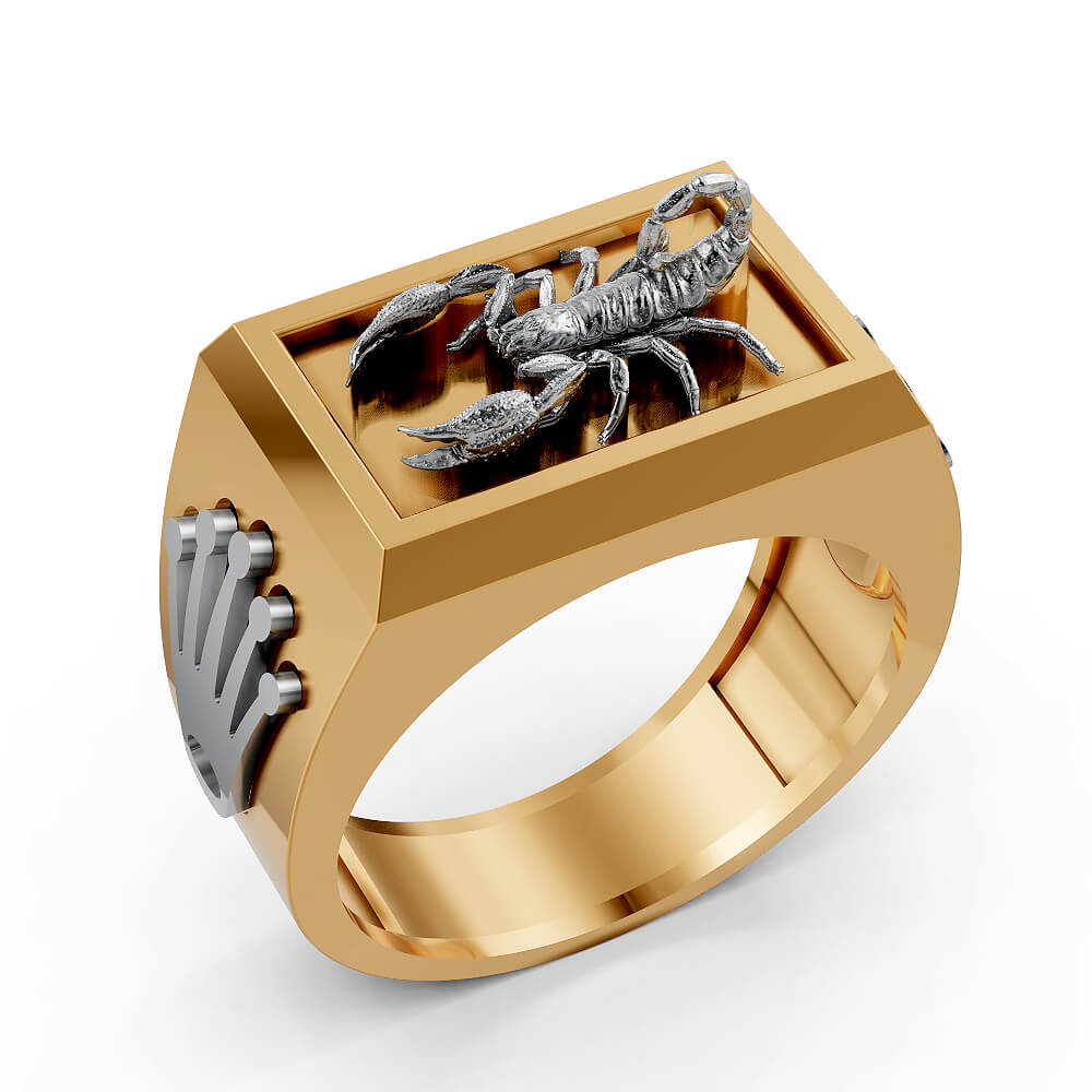 Scorpion Ring - 3D Model by ZaraHM