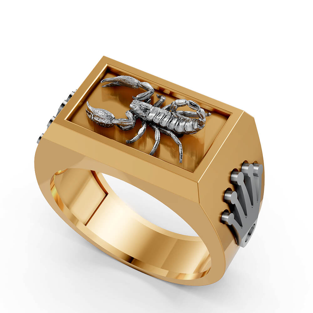Scorpion Ring - 3D Model by ZaraHM