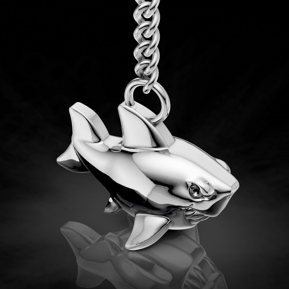 Shark Key Holder - 3D Model by ZaraHM