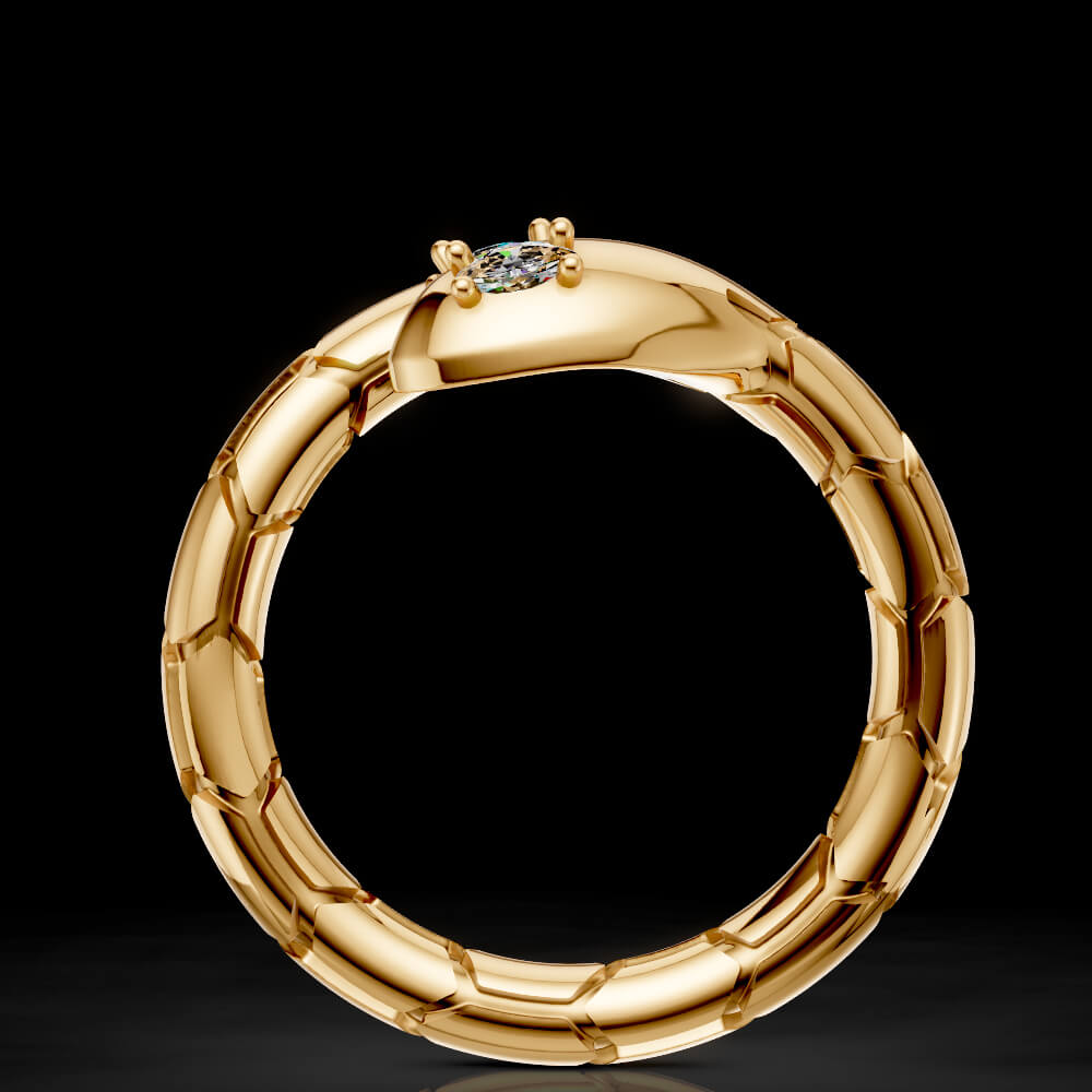 Snake Lux Ring - 3D Model by ZaraHM