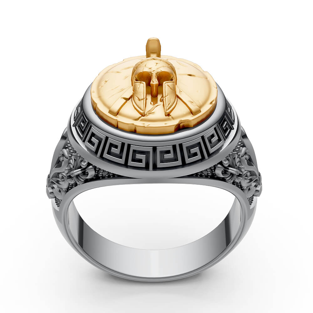 Spartacus Shield Ring - 3D Model by ZaraHM