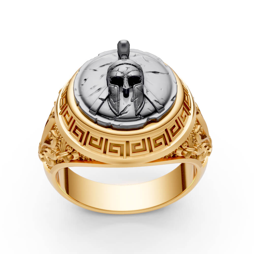 Spartacus Shield Ring - 3D Model by ZaraHM