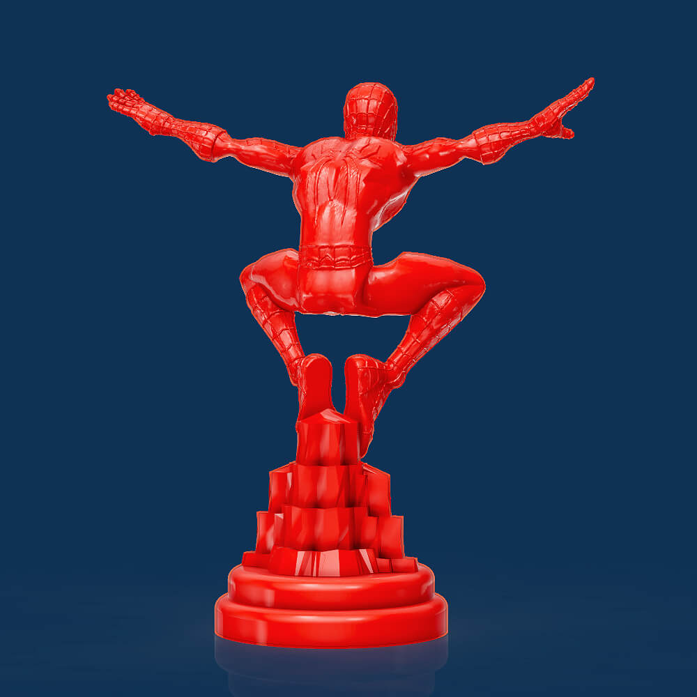Spider Man Statue - Free 3D Model by ZaraHM