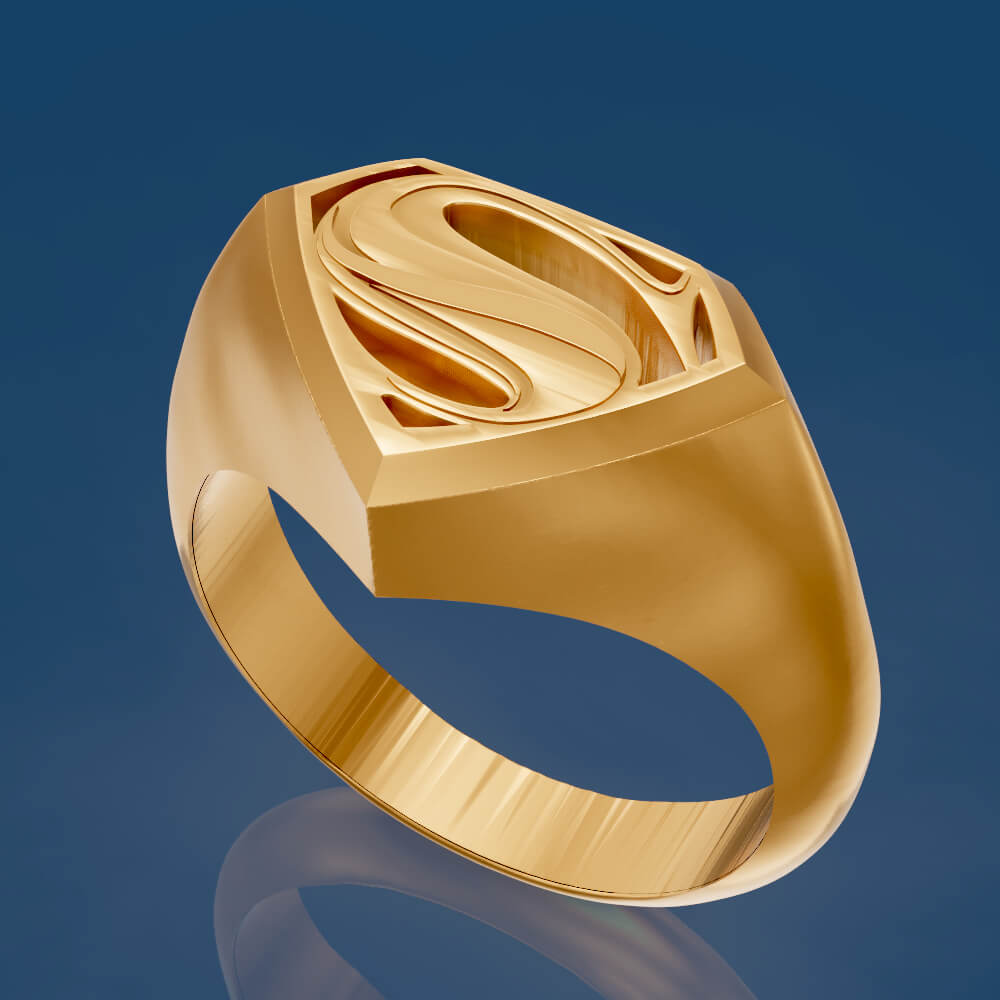 Superman Ring - 3D Model by ZaraHM
