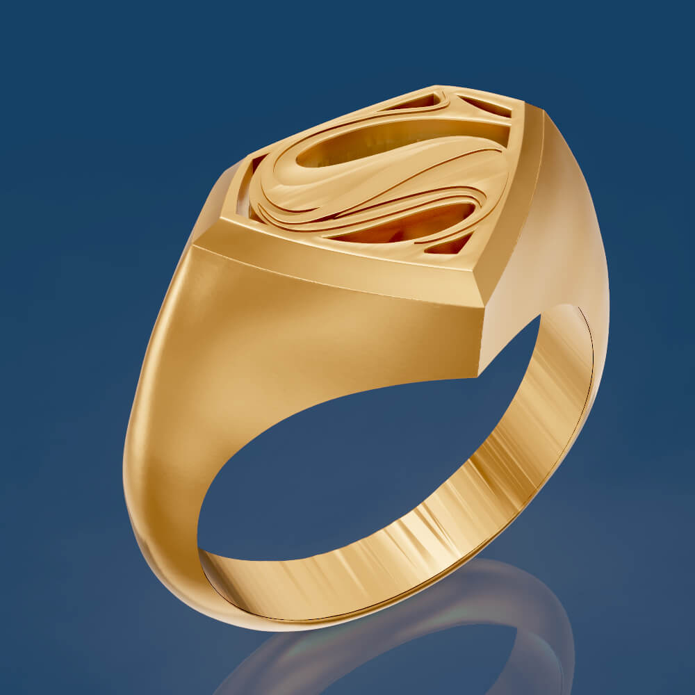 Superman Ring - 3D Model by ZaraHM