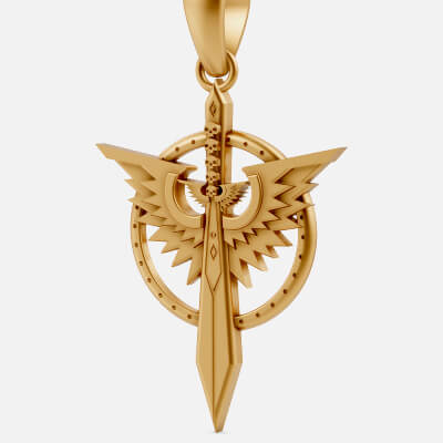 Sword Pendant - 3D Model by ZaraHM