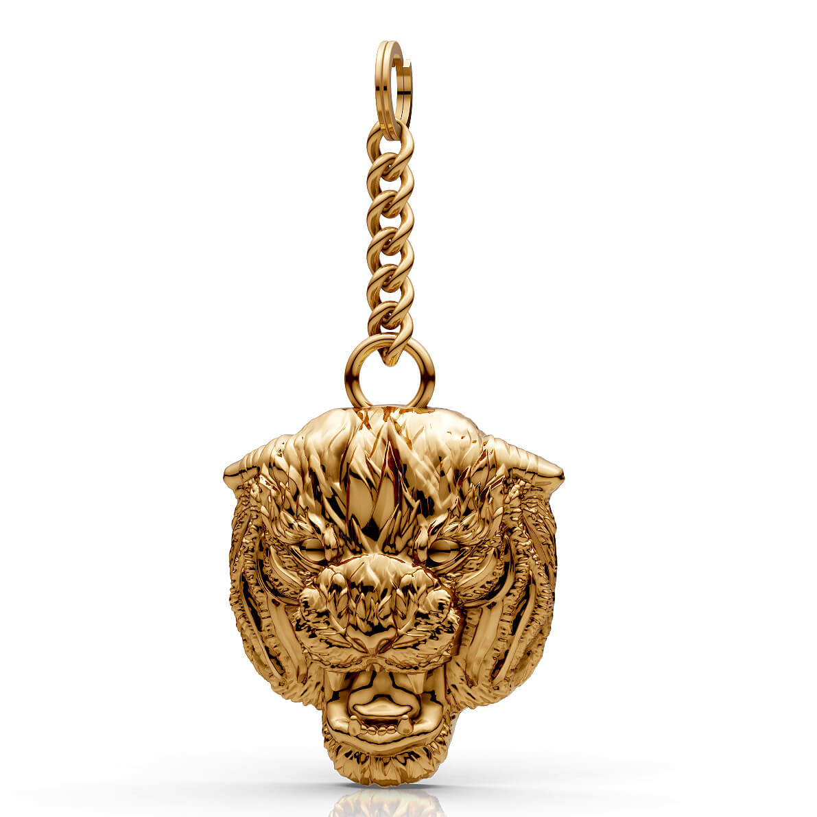 Tiger Key Holder - 3D Model by ZaraHM