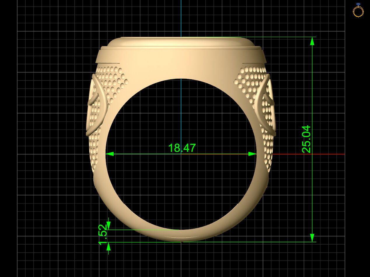 Toyota Man Ring - 3D Model by ZaraHM
