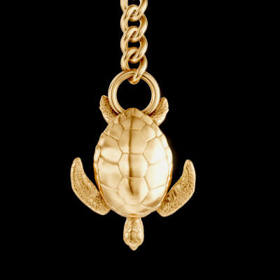 Turtle Key Holder - 3D Model by ZaraHM