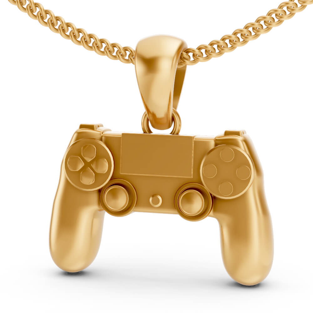Video Game Controller Pendant - 3D Model by ZaraHM