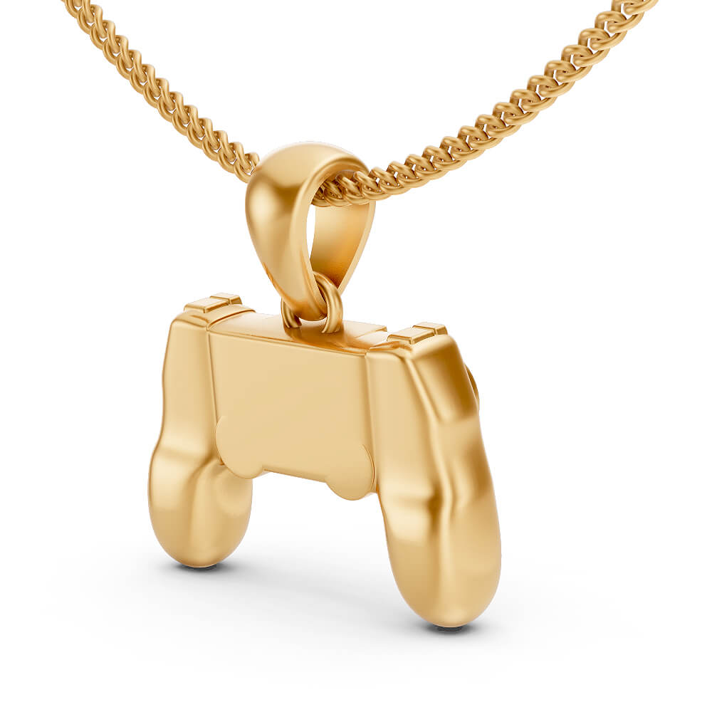 Video Game Controller Pendant - 3D Model by ZaraHM