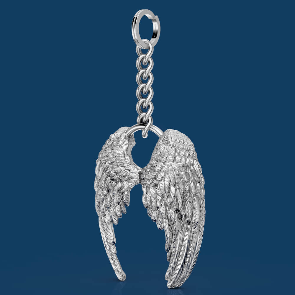 Wings Key Holder - 3D Model by ZaraHM