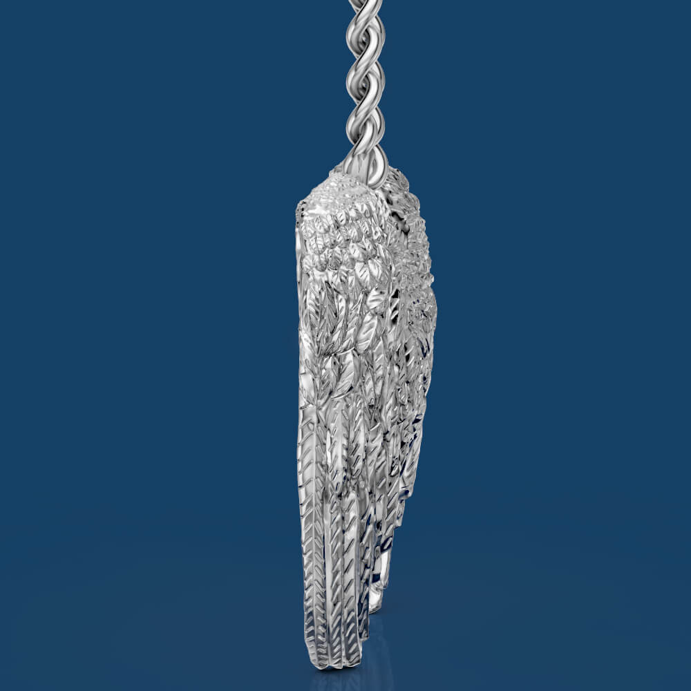 Wings Key Holder - 3D Model by ZaraHM