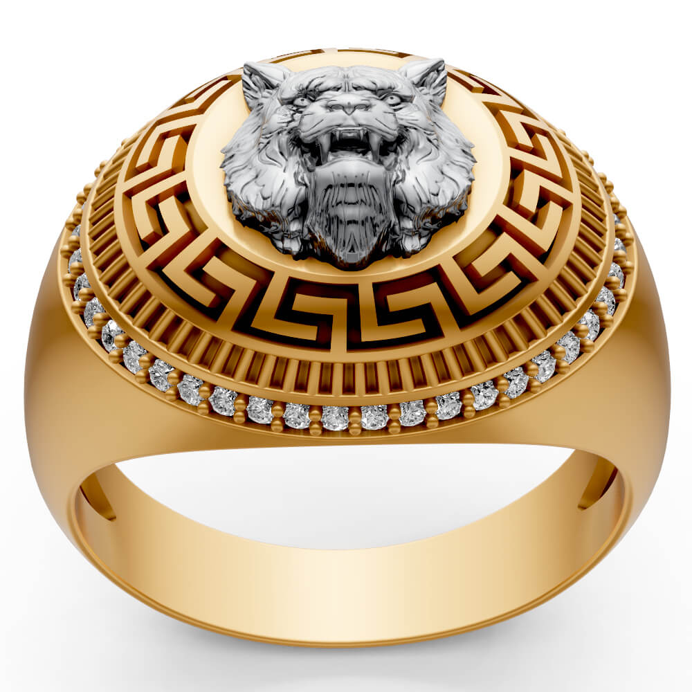 Wolf Man Ring - 3D Model by ZaraHM