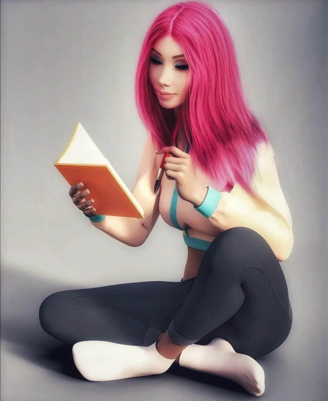 I love art... 3D Render, Digital Art by Zavciu