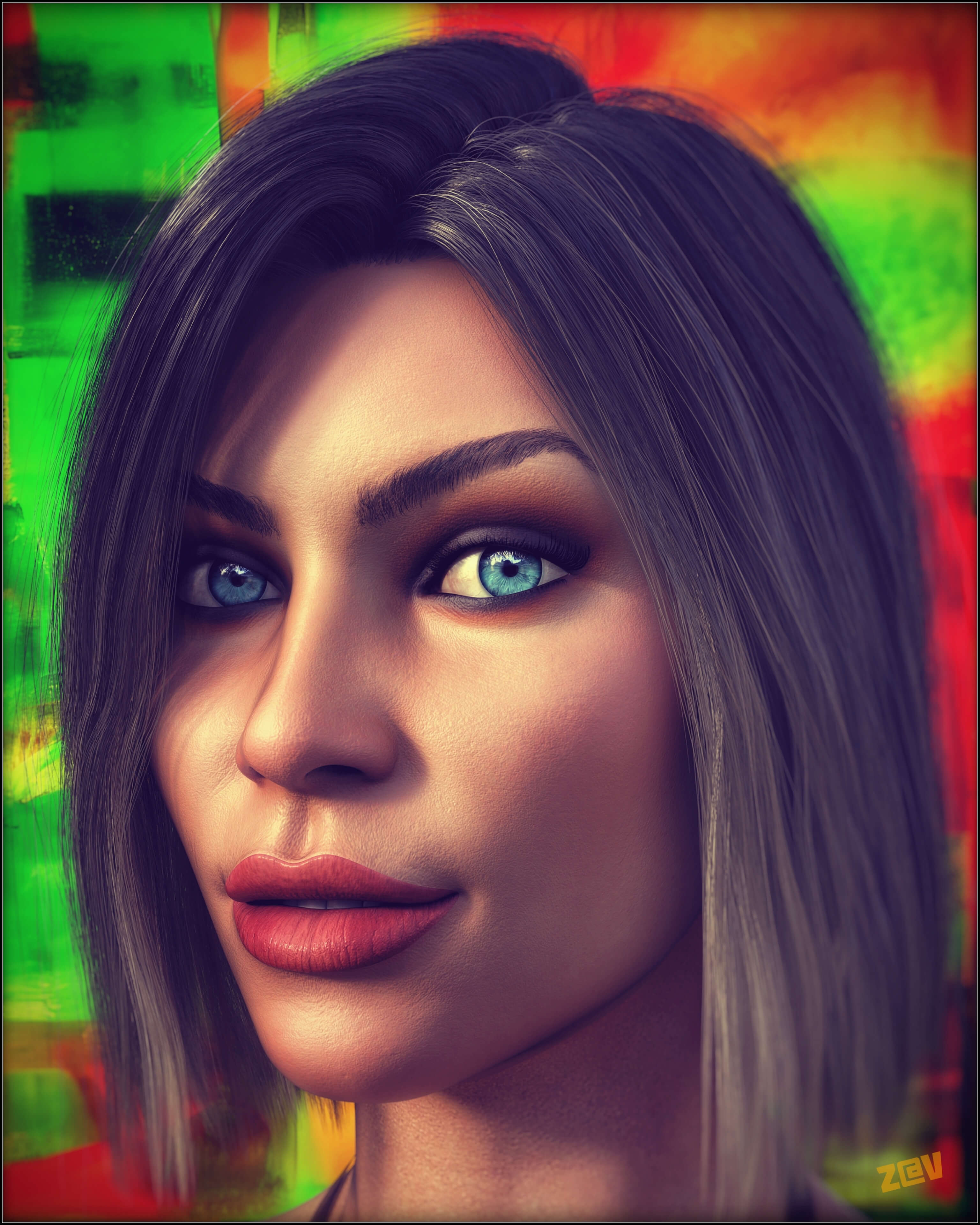 Just another portrait 3D Render | RenderHub Gallery