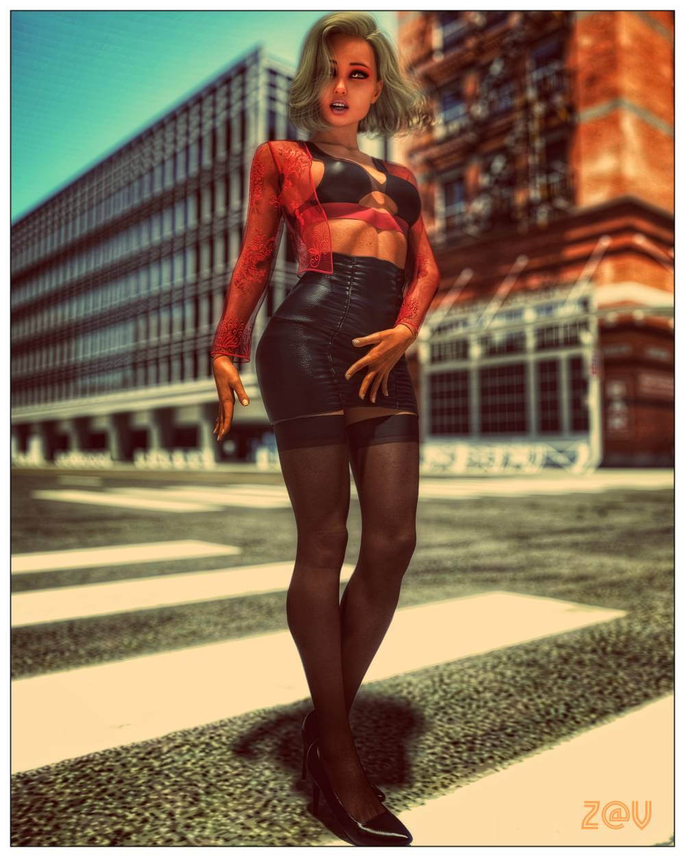 Render 001 3D Render, Digital Art by Zavciu