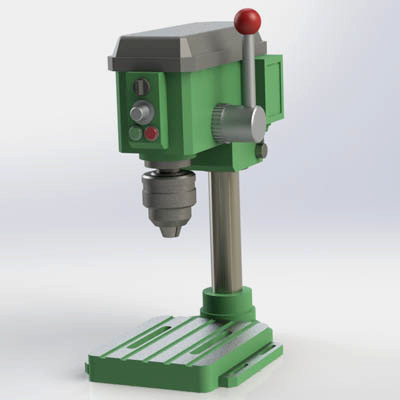 Print Ready 3D Models | Toys | Drills | RenderHub