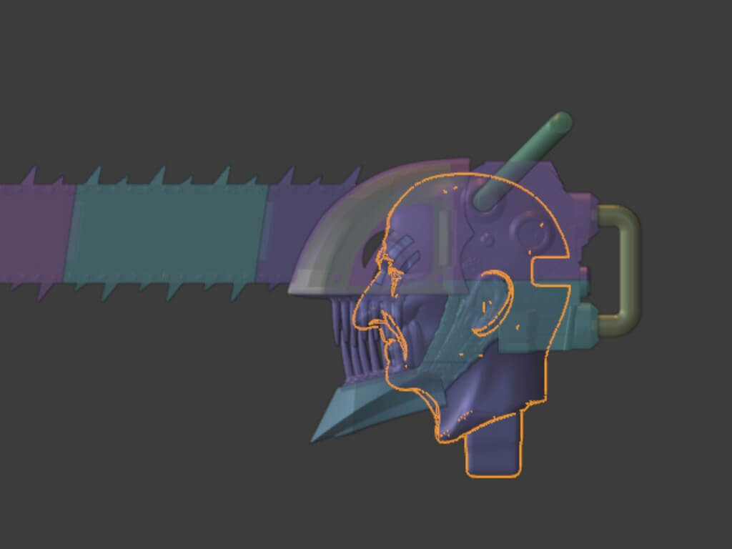 Chain Saw Man Mask Helmet Fan Art for Cosplay - 3D Model by zayuti