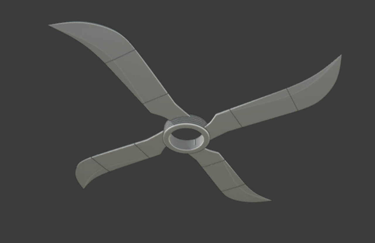 Real Demon Wind Shuriken