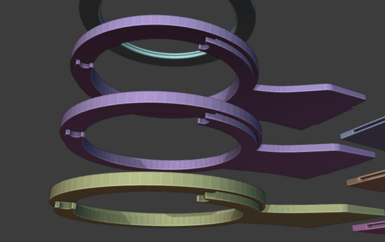 Demon Wind Shuriken Fan Art Naruto Cosplay - 3D Model by zayuti