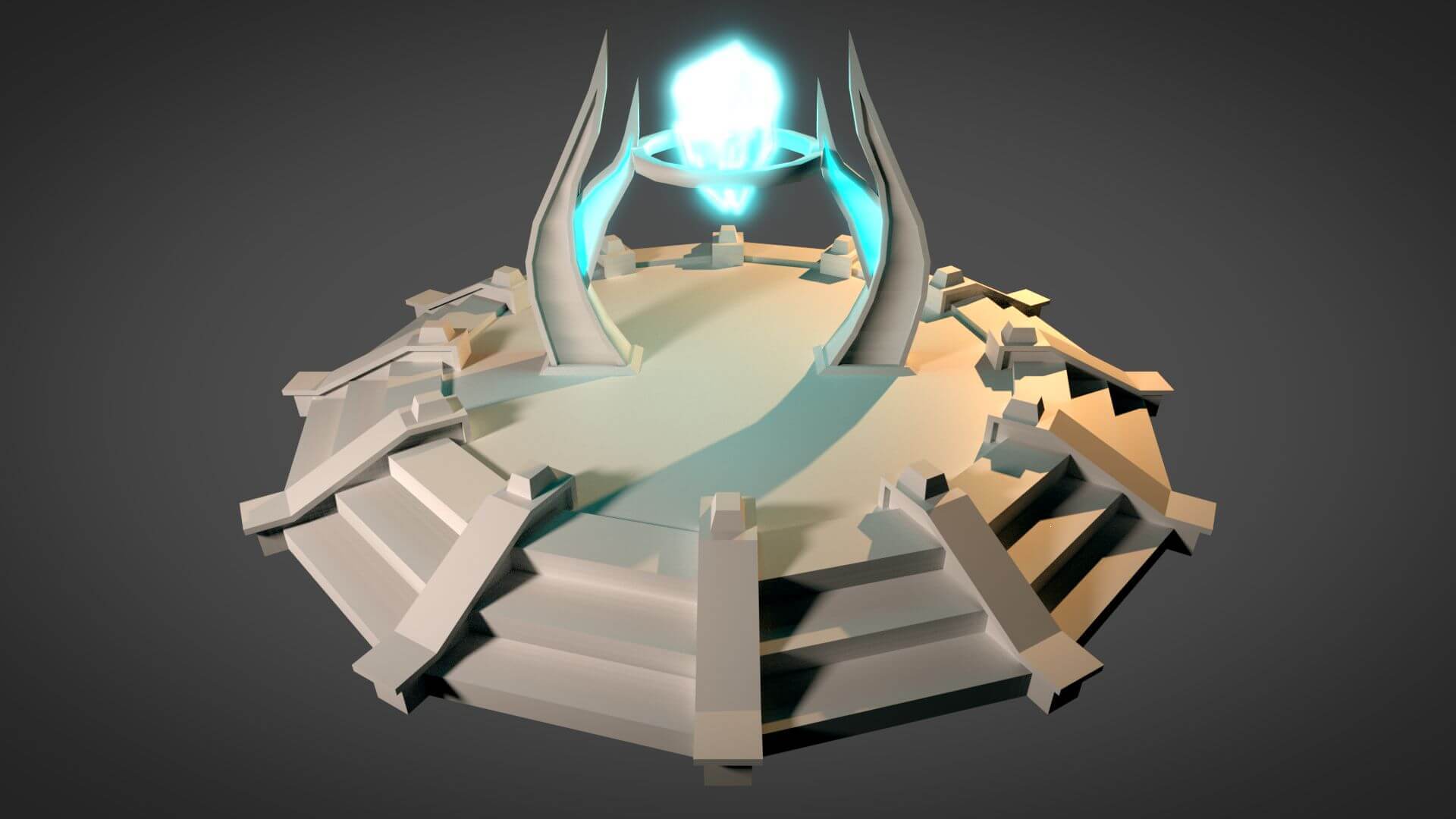 Desert Portal - 3D Model by ZB3D