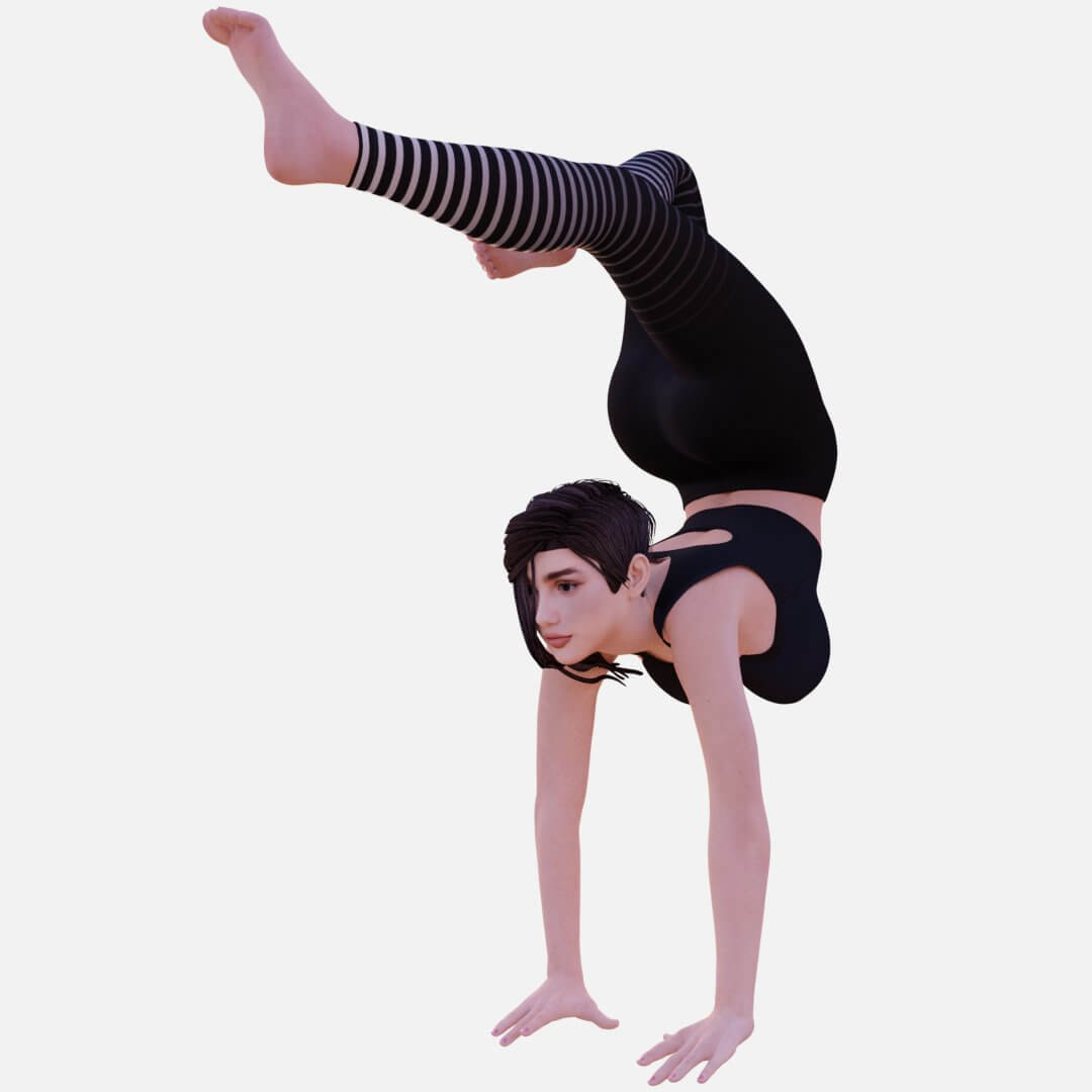 Athletic Contortionist Poses for Genesis 8 Female - Daz Content by ...