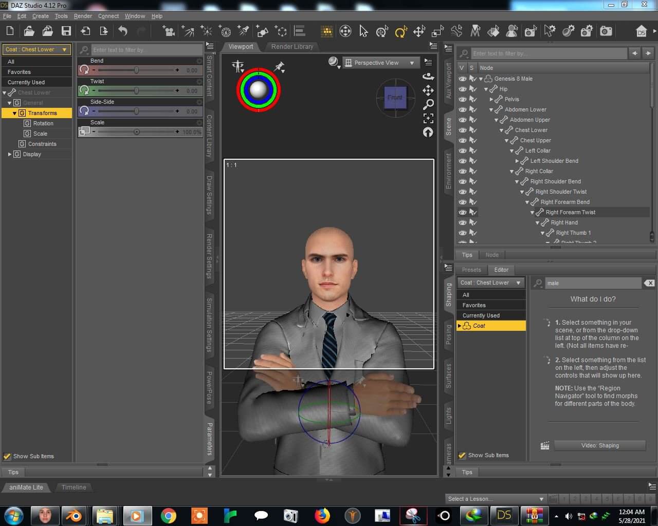 Background Character Set One - Daz Content by zcnaipowered