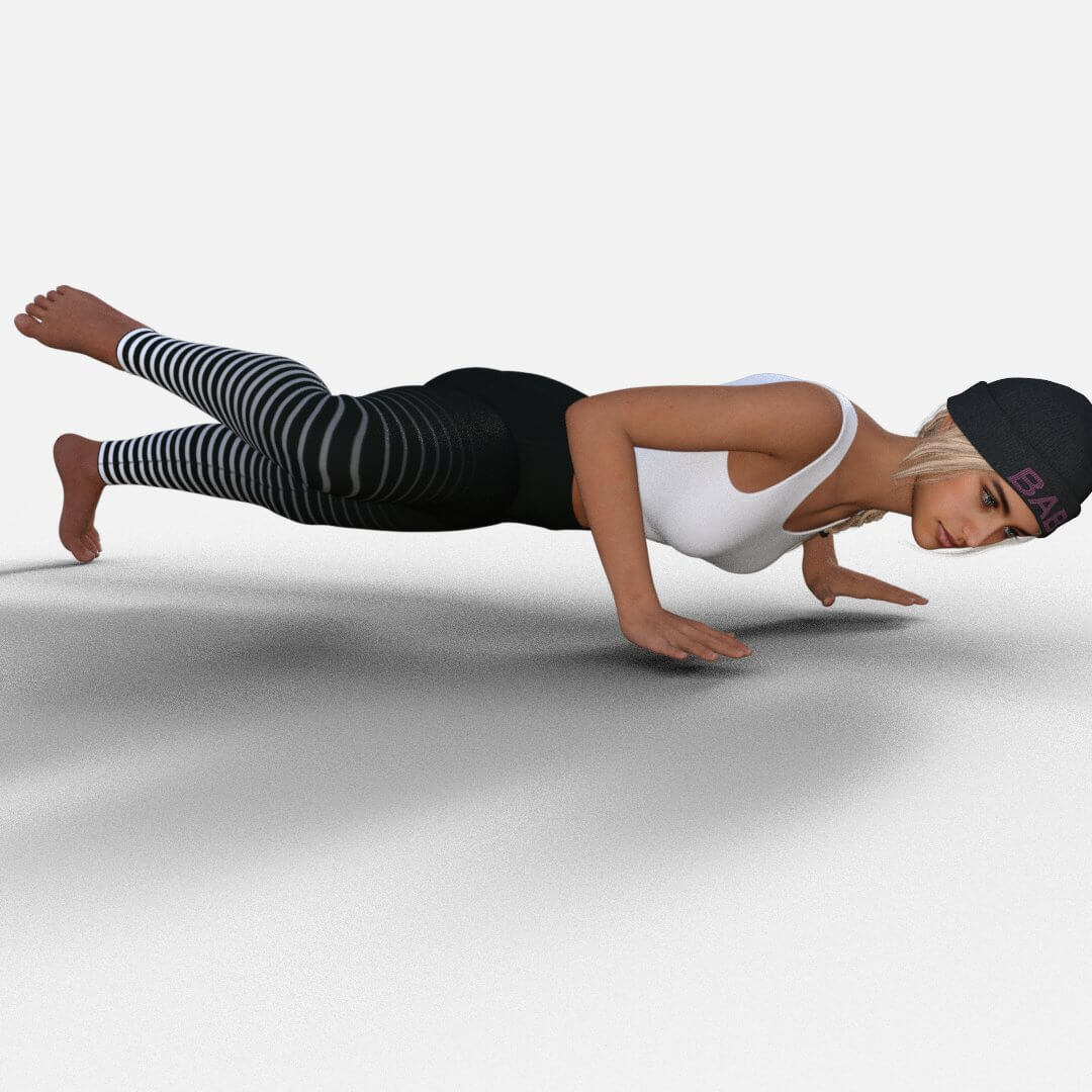 Gym Pose Set One for Genesis 8 Female - Daz Content by zcnaipowered