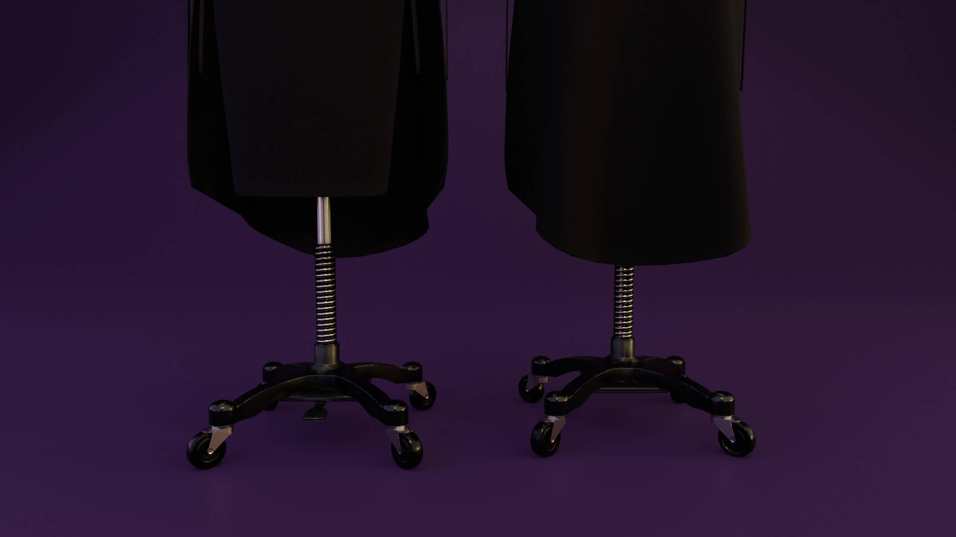 Evening Dress on Dress Form - 3D Model by Zelad