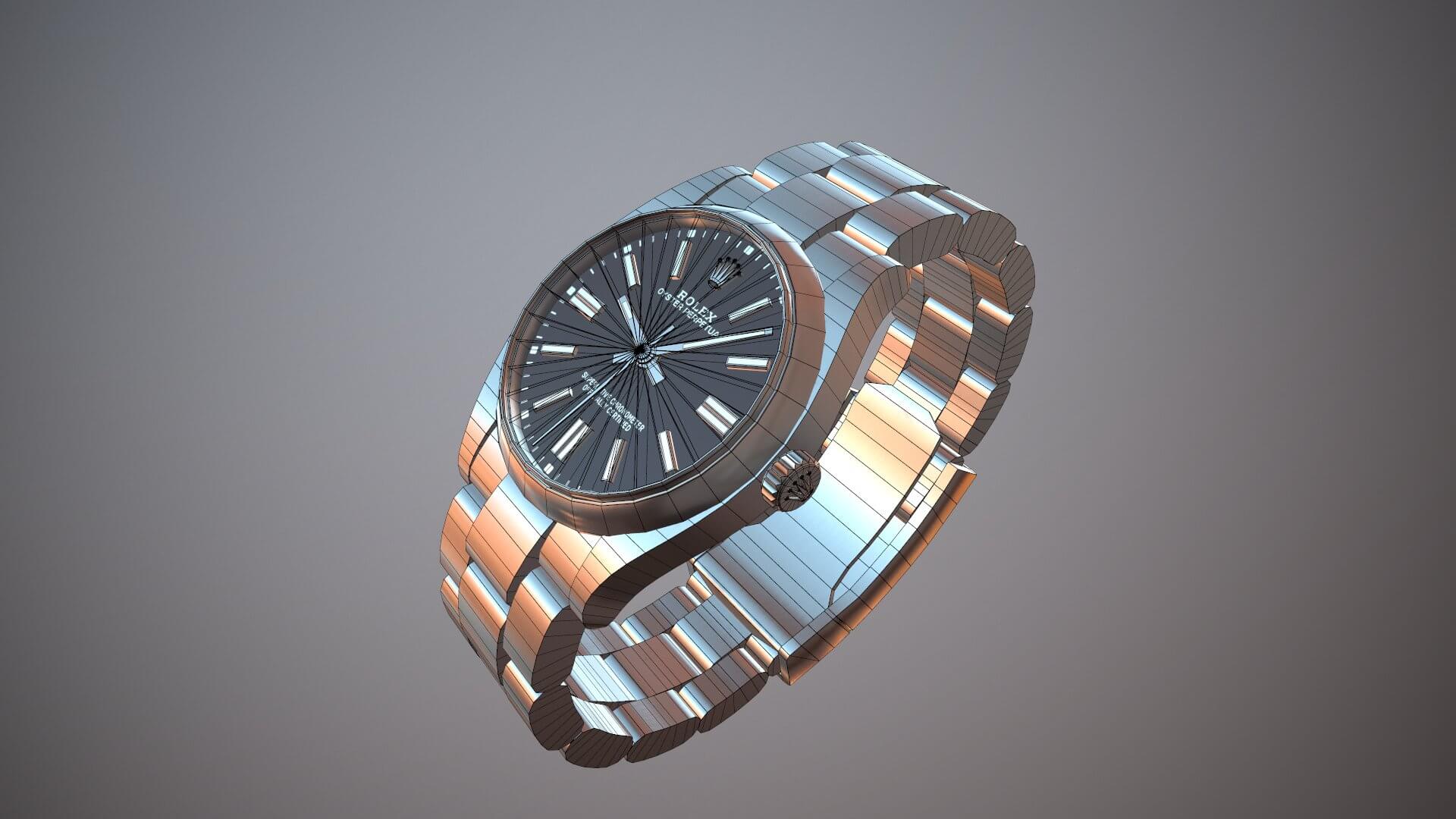 Rolex Watch - 3D Model by Zelad