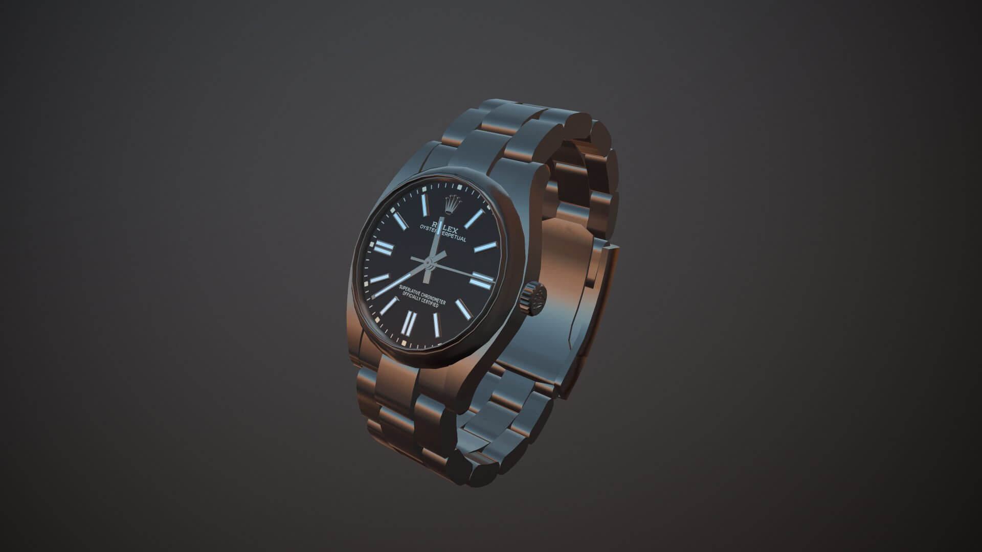 Rolex Watch - 3D Model by Zelad