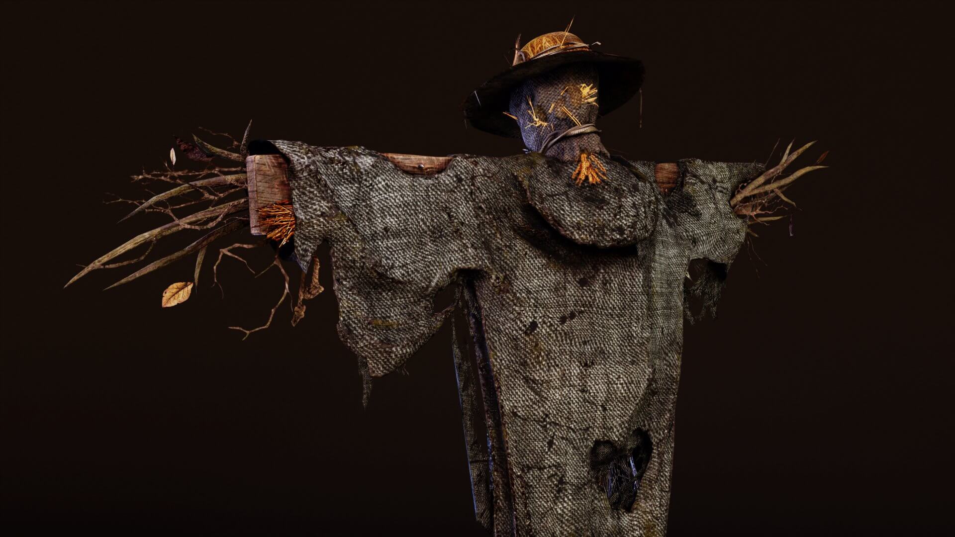 Scarecrow - 3D Model by Zelad
