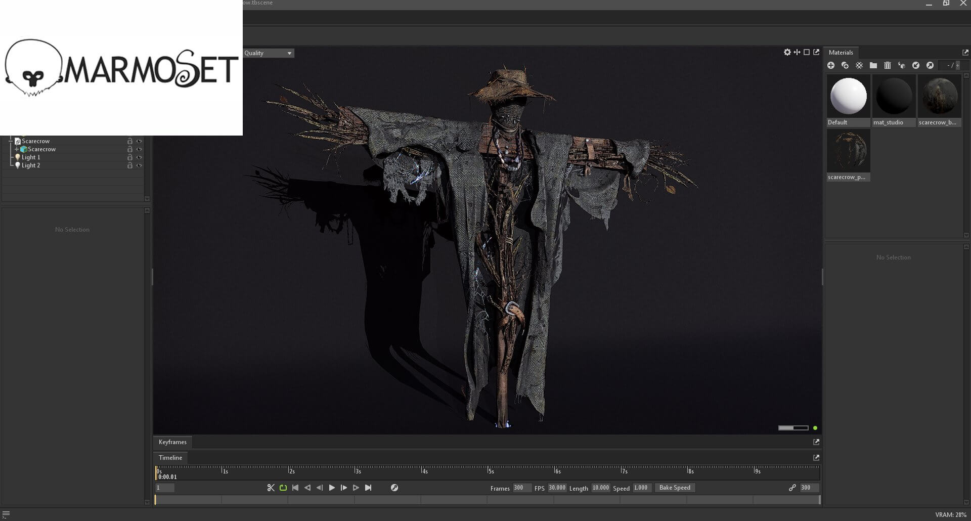 Scarecrow - 3D Model by Zelad