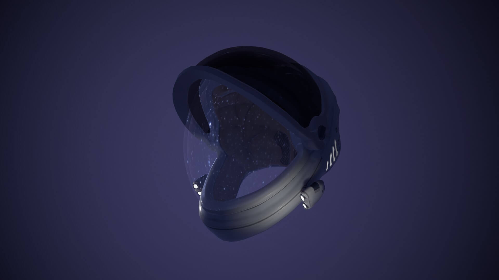 Space Helmet - 3D Model by Zelad