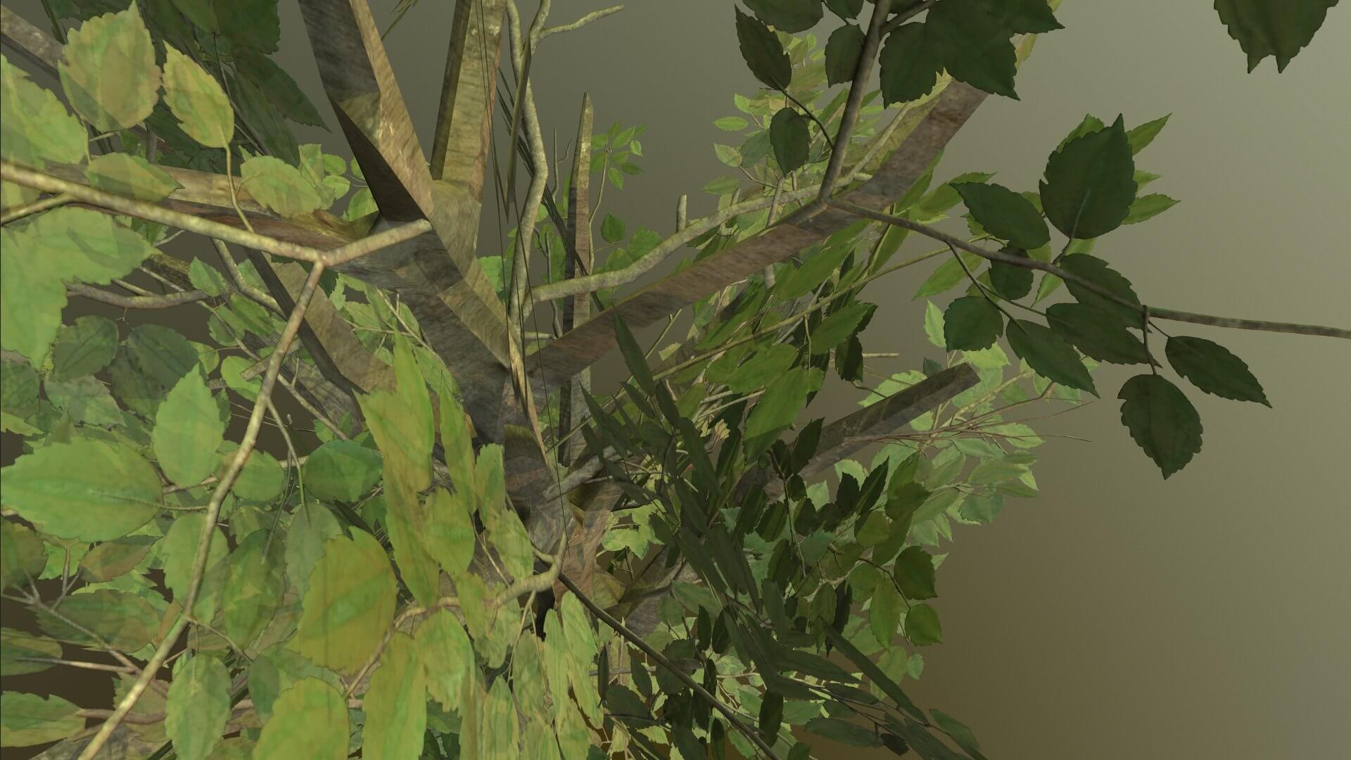 Tree with Leaf - 3D Model by Zelad