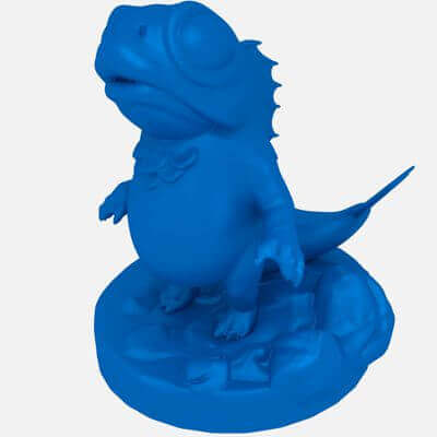 Human Fish Character - 3D Model by Zeligen7