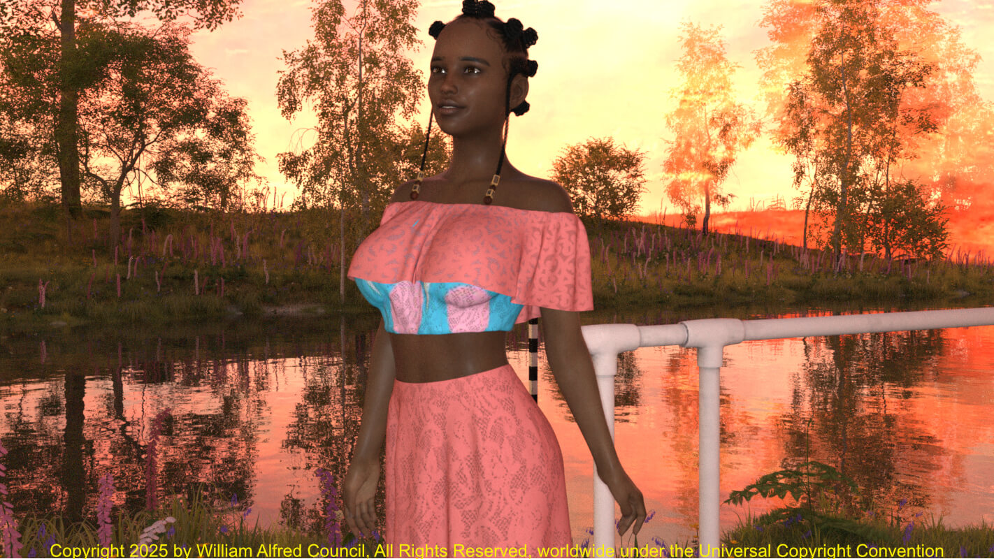 Domi 3D Render, Digital Art by ZephaniahComics